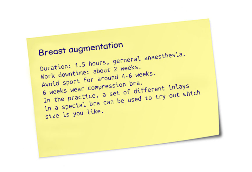 Breast augmentation – Plastische Chirurgie Zürich